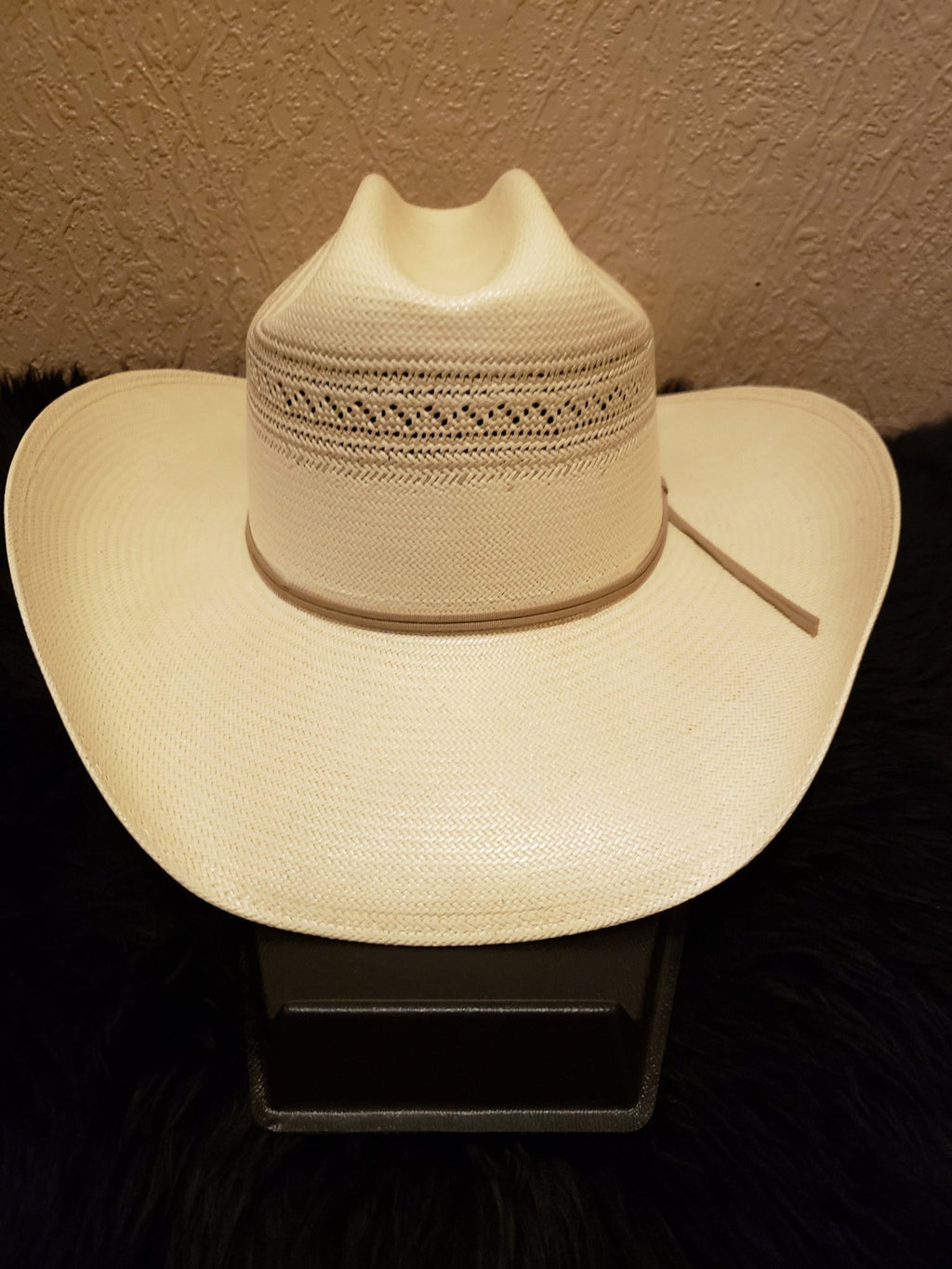 Natural Tan Quality Hat with Dri-Lex Sweatband 10X Brim – Cowboy Swagger