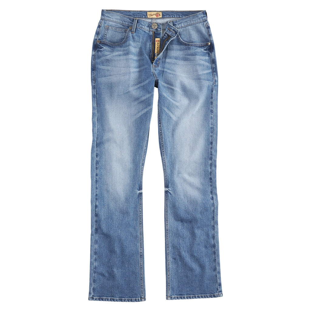 Men's Vintage Boot Cut Jeans with Embroidery - Five Pocket – Cowboy Swagger